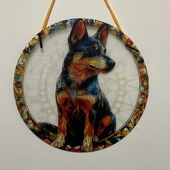 Accents | Suncatcher Acrylic Australian Cattle Dog 7 34 Home Cabin ...